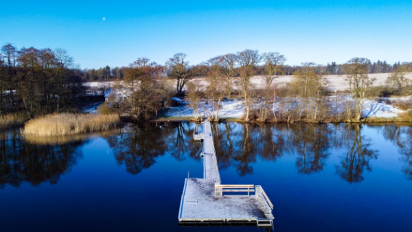 Vinterbadning og sauna v. Fussingø sø – SAM Foreningen